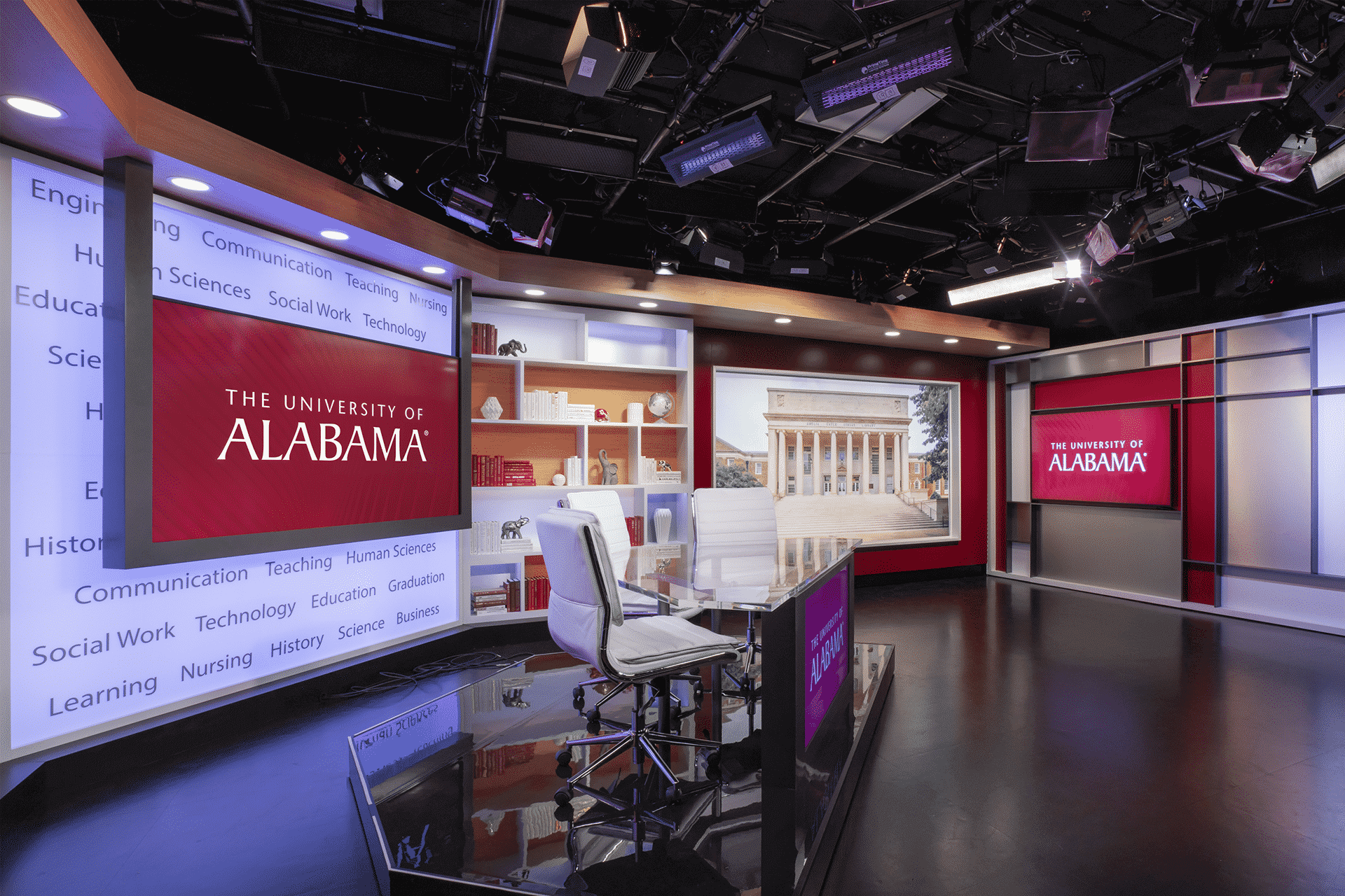 Broadcast Studio Design & Fabrication Services