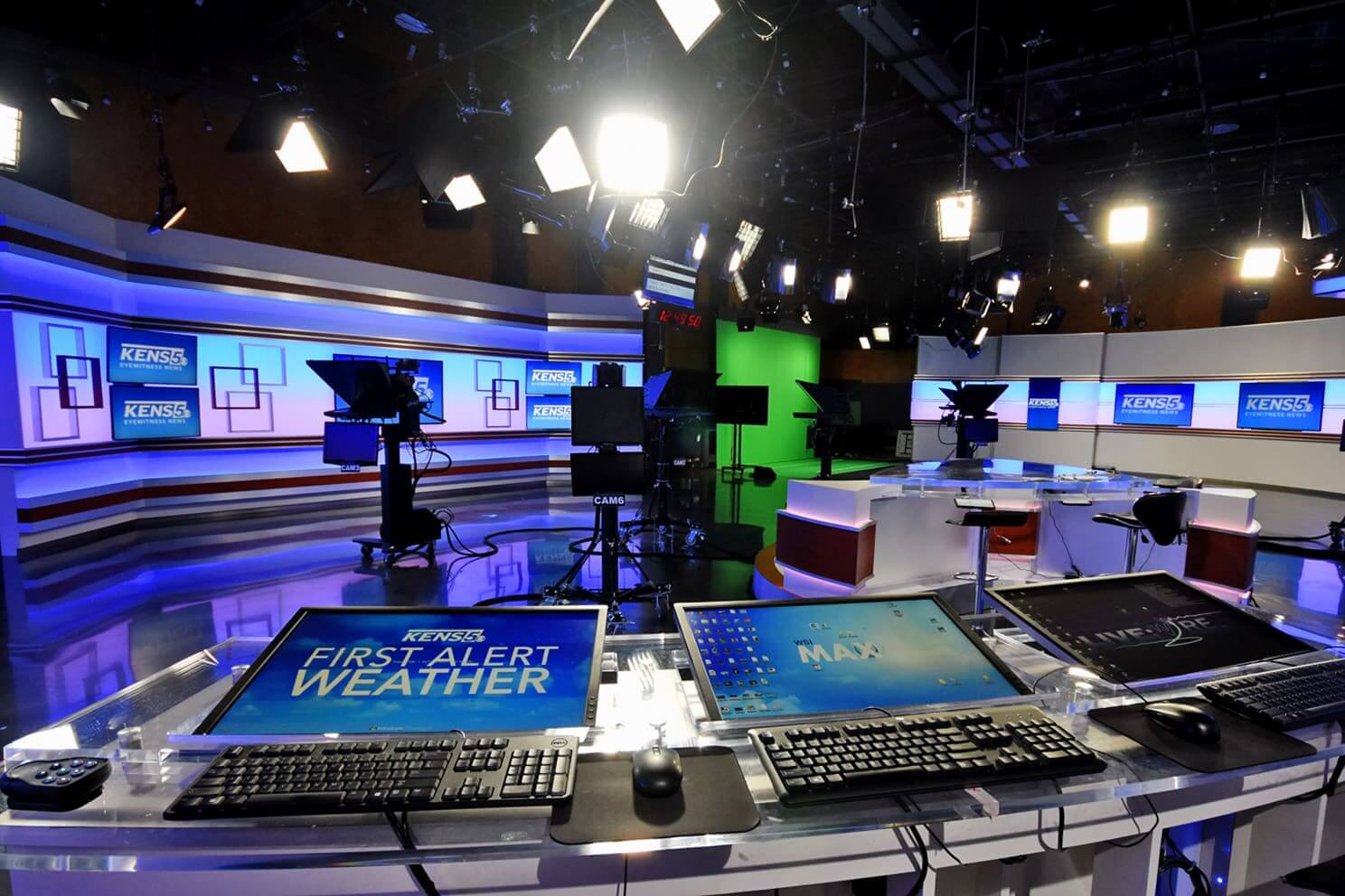 Broadcast Studio Design & Fabrication Services