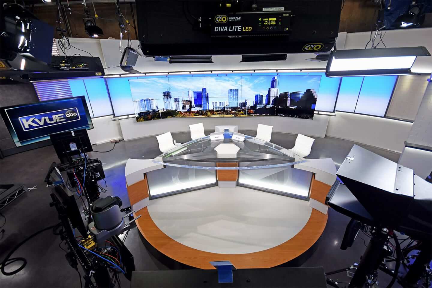 Broadcast Studio Design & Fabrication Services